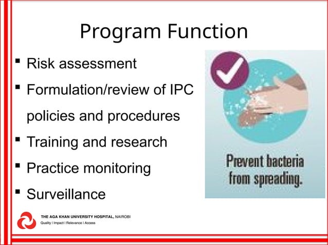 IPC program presentation, Structure and Functions | PPTX | Infectious Diseases | Diseases and ...