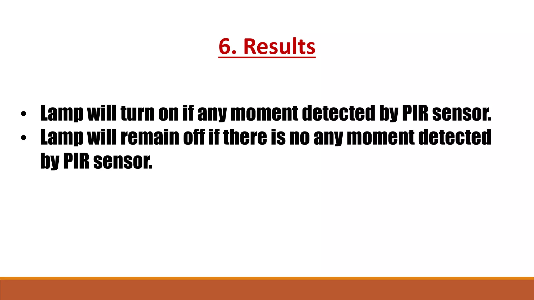 automatic room lightening system | PPTX