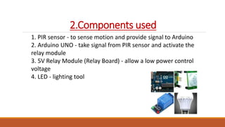 automatic room lightening system | PPTX