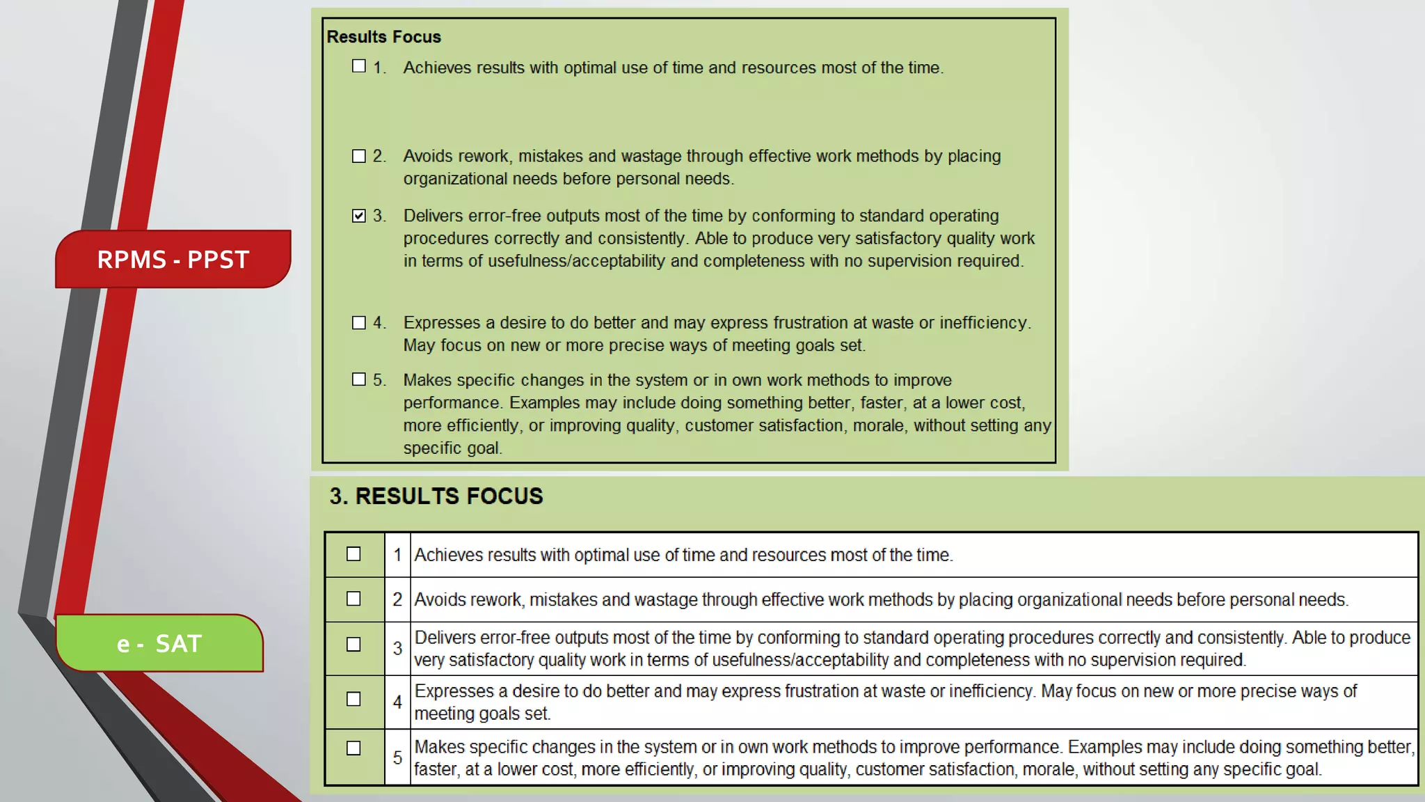 IPCRF-eSAT-Training Passbook | PPTX