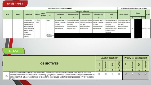 IPCRF-eSAT-Training Passbook | PPT