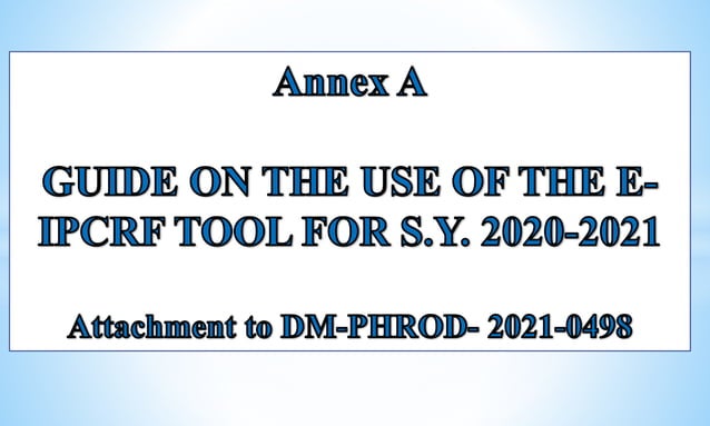 IPCRF-presentation-RPMS-Individual-Perfor | PPTX
