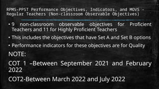 IPCRF 2021-2022 PPST-RPMS Cycle for Teachers.pptx