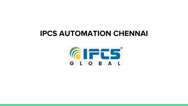 IPCS Automation Training Courses in Chennai | PPT