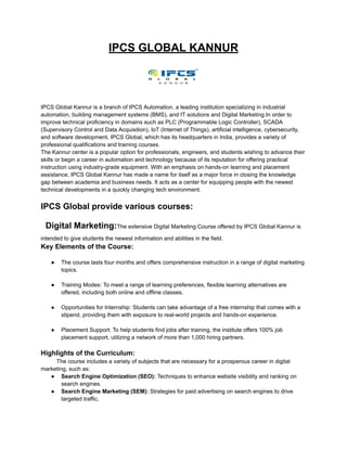 IPCS BLOG.pdf digital marketing institute | PDF