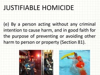 Law Relating to Culpable Homicide & Murder in India. | PPTX