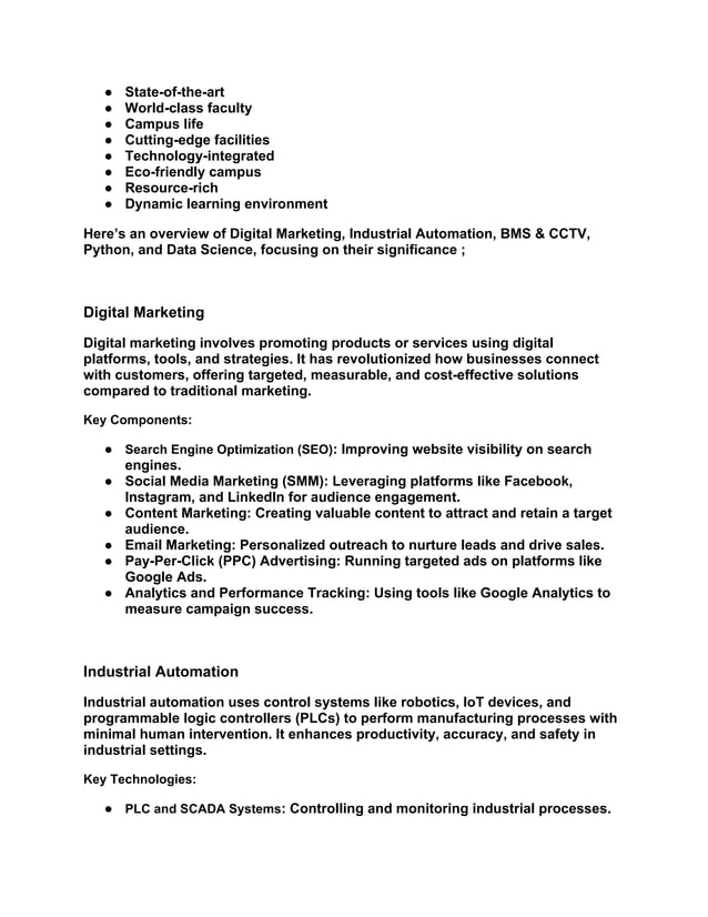 IPCS GLOBAL KANNUR. description about the institute | PDF