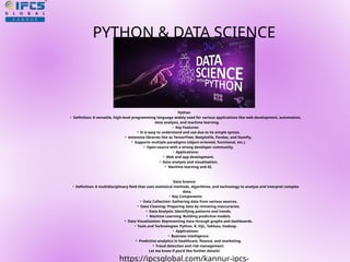 IPCS Global - Automation & Training, Kannur | PPTX