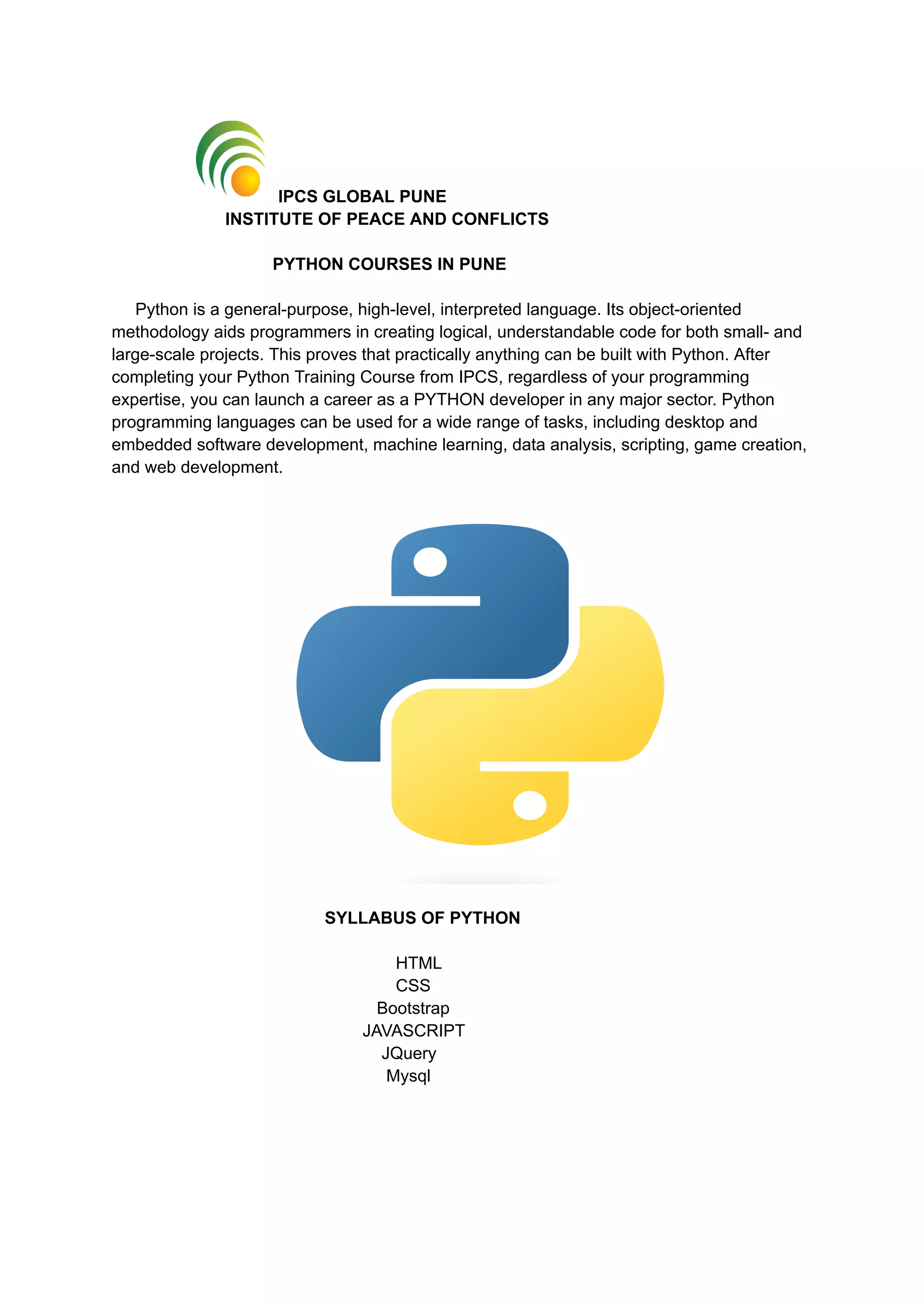 IPCS GLOBAL PUNE | PDF