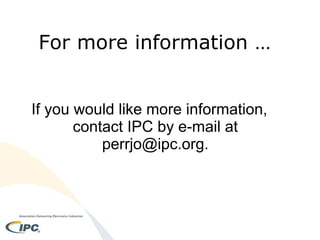 Ipc Slideshow Ipc2152 | PPT