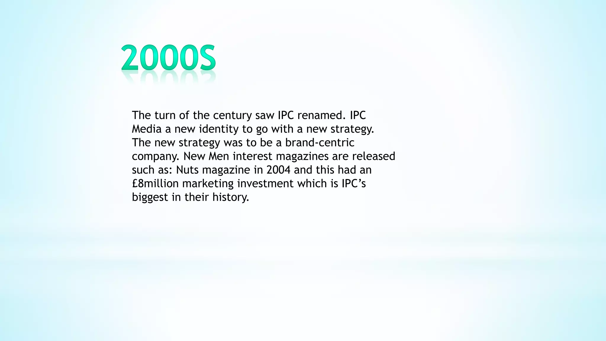 Ipc timeline | PPTX