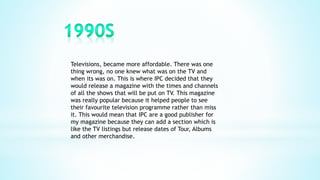 Ipc timeline | PPTX