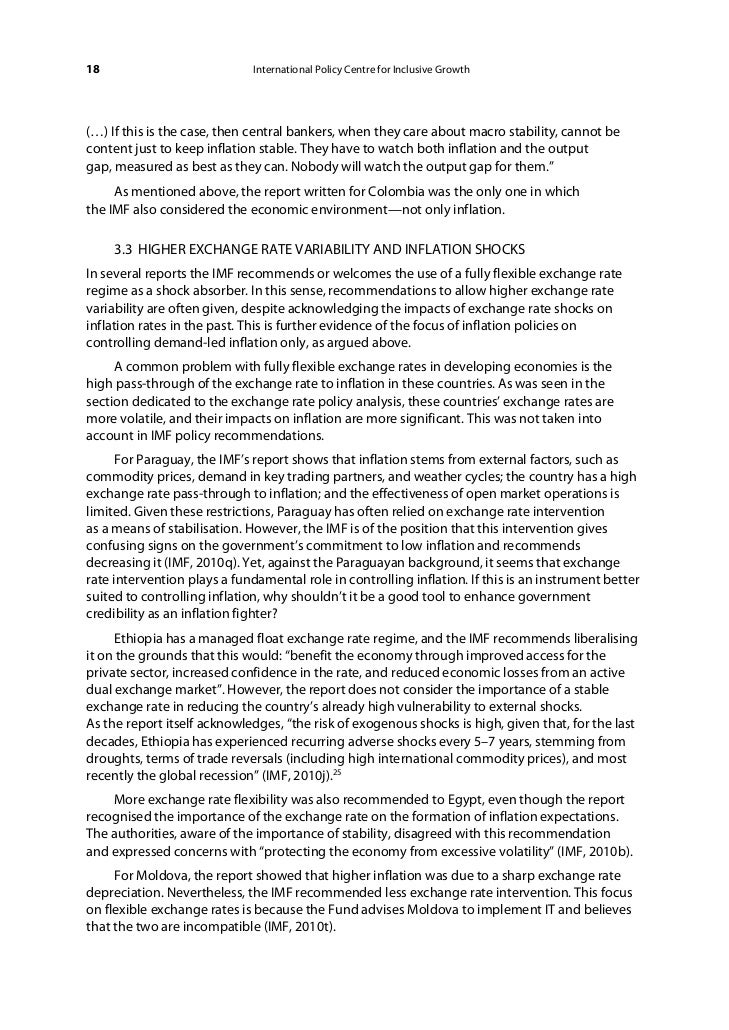 IMF: Analysis of Policy Recommendations after the Global Financial Cr…