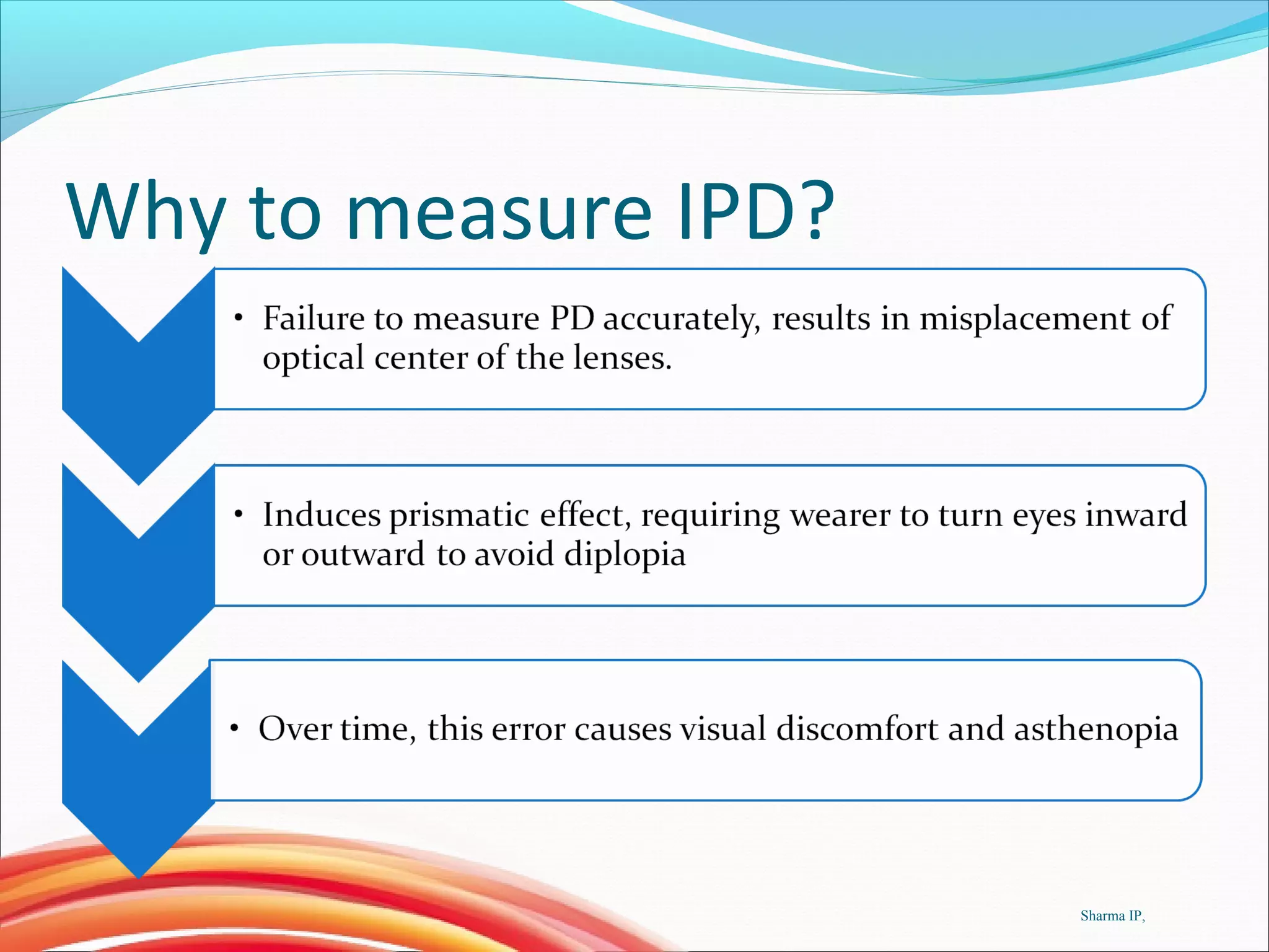 Measuring interpupillary distance | PPT