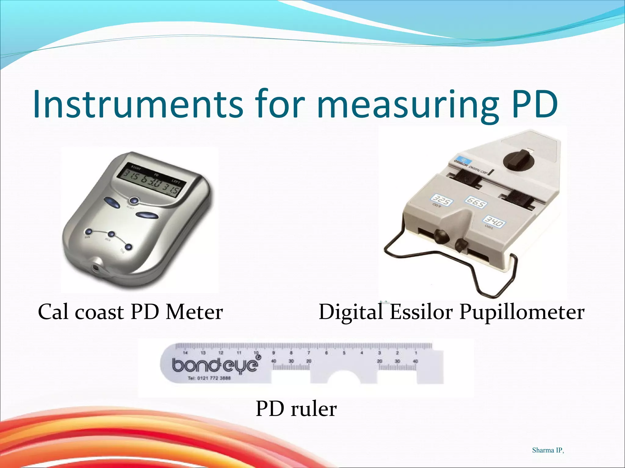Measuring interpupillary distance | PPT
