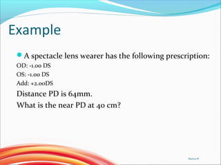 Measuring interpupillary distance | PPT