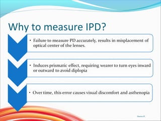 Measuring interpupillary distance | PPT