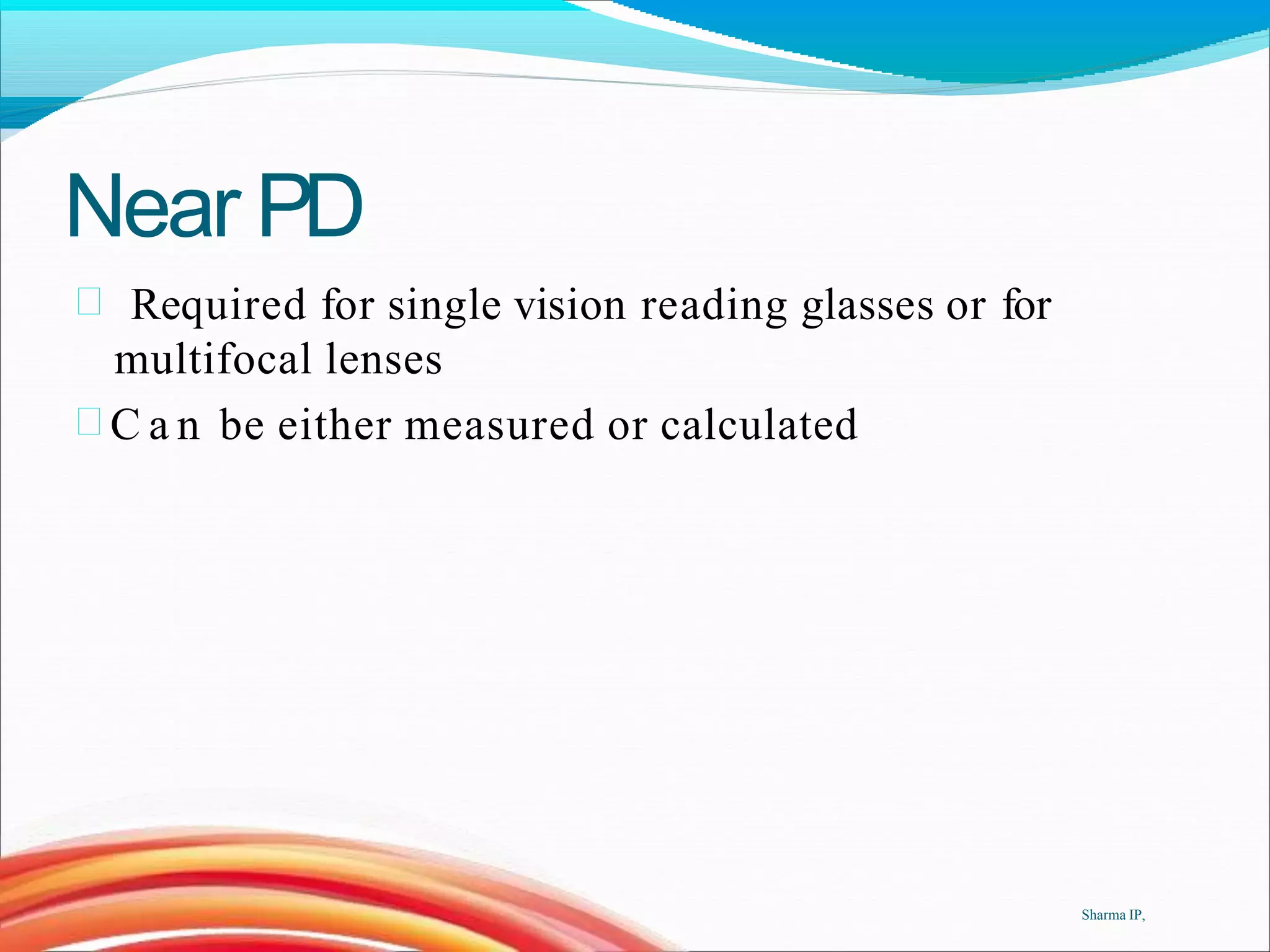 IPD Measurement | PPTX