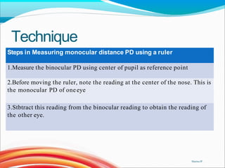 IPD Measurement | PPTX