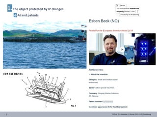 Presentation at the IP-Dagen 2022 by Prof. Wurzer | PDF
