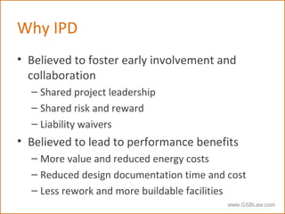 Ipd analysis summary metrics asce article_julia_2013_12_17 | PPT