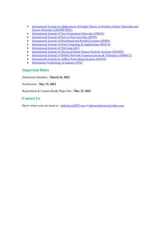 11th International conference on Parallel, Distributed Computing and ...