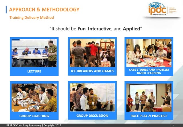 IPDC TRAINING - DEVELOPING LEADERSHIP & MANAGERIAL SKILLS | PDF