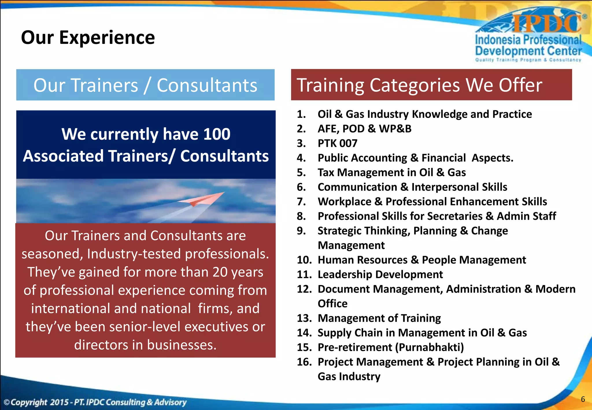 IPDC Training - Cost Reduction Program | PDF