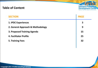 IPDC Training - Cost Reduction Program | PPT