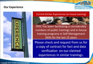 IPDC Training - Cost Reduction Program | PPT