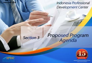 IPDC Training - Self Management in The Workplace (Achieve Personal and Professional Success) | PPT