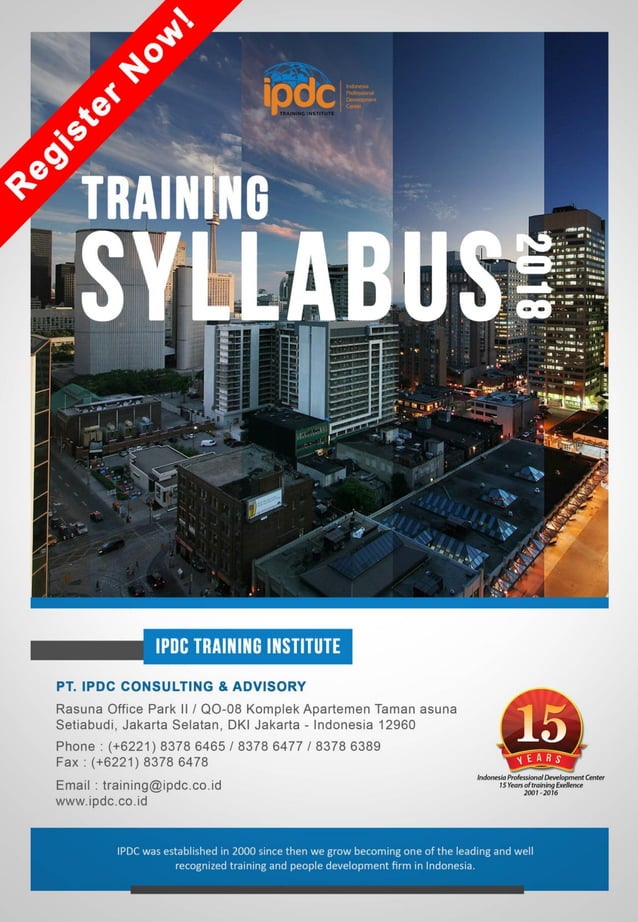 IPDC Training - The Management & Leadership Development Programme | PDF