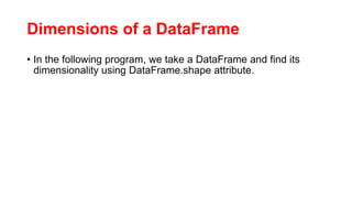 IP Dimensions of a DataFrame.pptx