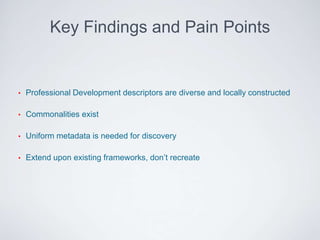 Innovative Professional Development Discoverability Framework | PPTX ...