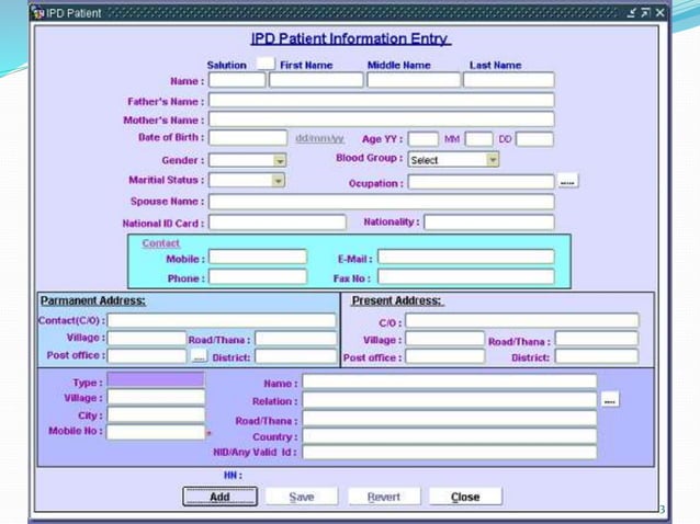 Hospital In Patient Department : IPD | PPT