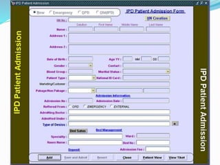 Hospital In Patient Department : IPD | PPTX