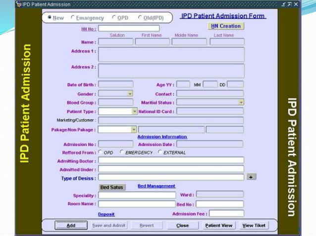 Hospital In Patient Department : IPD | PPT