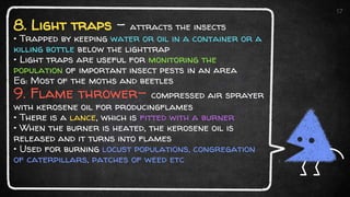 Mechanical, physical and legislative Methods of pest control | PPTX