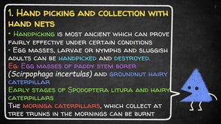 Mechanical, physical and legislative Methods of pest control | PPTX