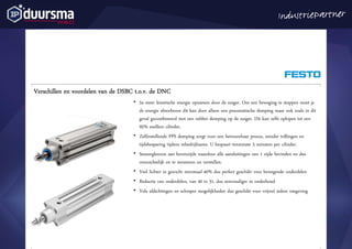 IP Duursma: De Festo DSBC cilinder | PPT