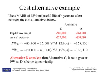 Comparison and selection among alternatives | PPT