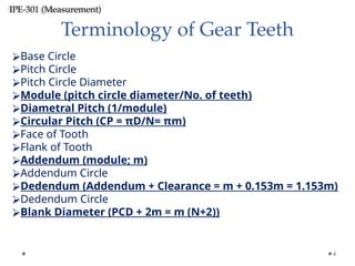 IPE-301_Measurement-Testing-of-Gears.pptx