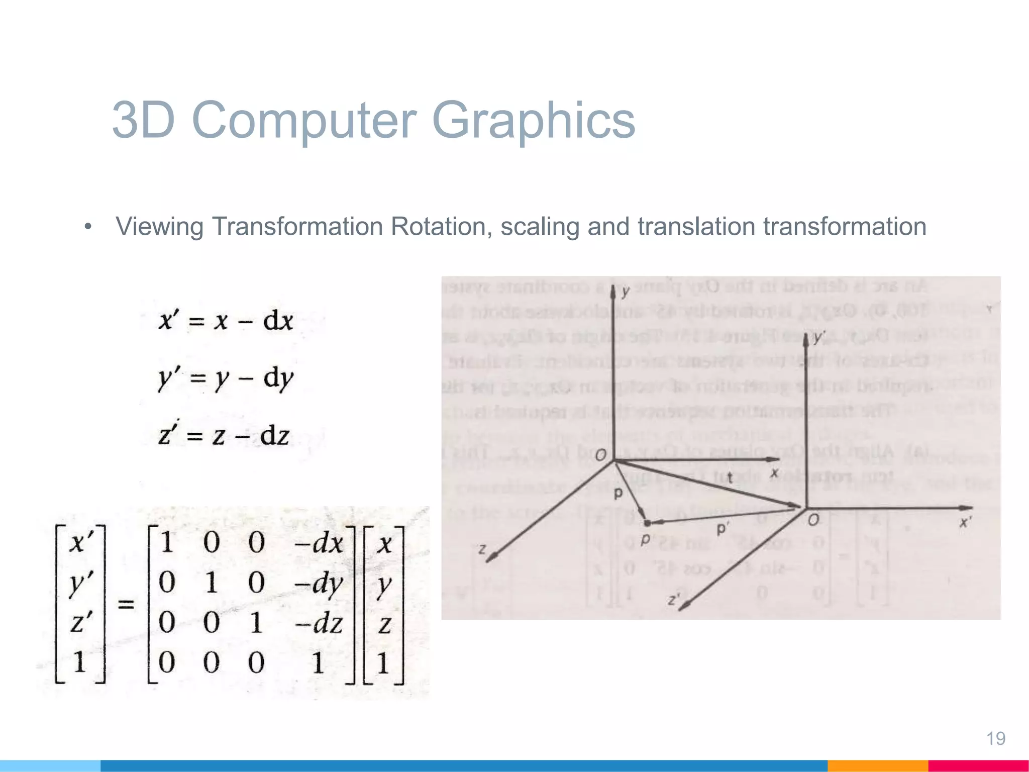 Computer graphics | PPTX