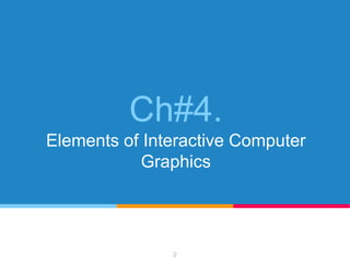 Computer graphics | PPTX