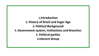 Brazil : Comparative Political Systems | PDF