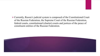 Russia : Comparative Political Systems | PDF
