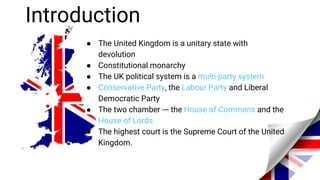 UK (United Kingdom) : Comparative Political Systems | PDF
