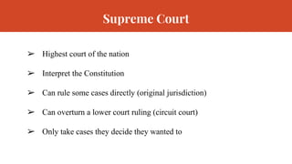 the US (United States) : Comparative Political Systems | PDF