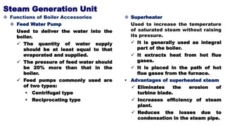 Ipe301 e steam generation unit | PPTX | Chemistry | Science