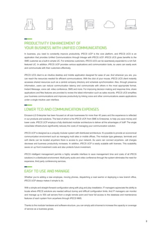 Design Your Business Communications with iPECS UCP | PDF